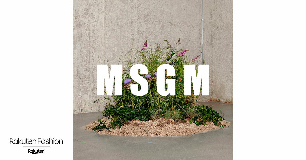 【ブランド特集】 MSGM – BRAND STORIES | ファッション通販 Rakuten Fashion(楽天ファッション／旧楽天 ...